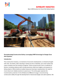 Simbury UWB Application – Danger Zone Alert System White Paper - Simbury