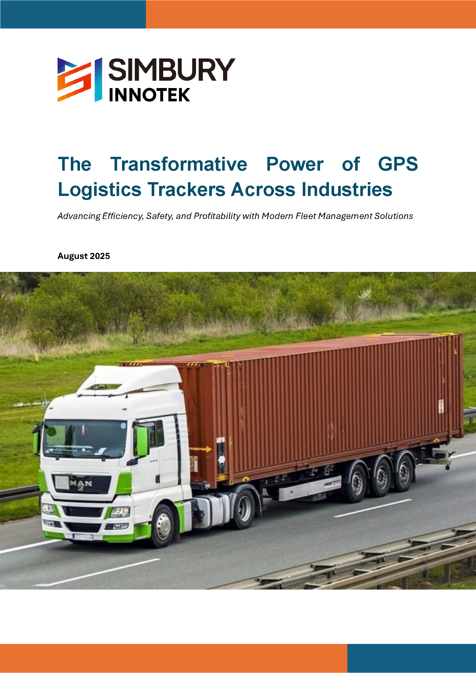 Simbury InnoTek – GPS Logistics Trackers White Paper - Simbury
