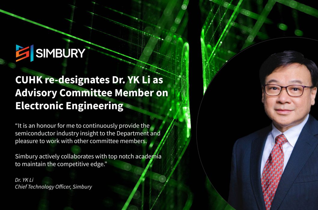 CUHK re-designates Dr. YK Li as Advisory Committee Member on Electronic ...